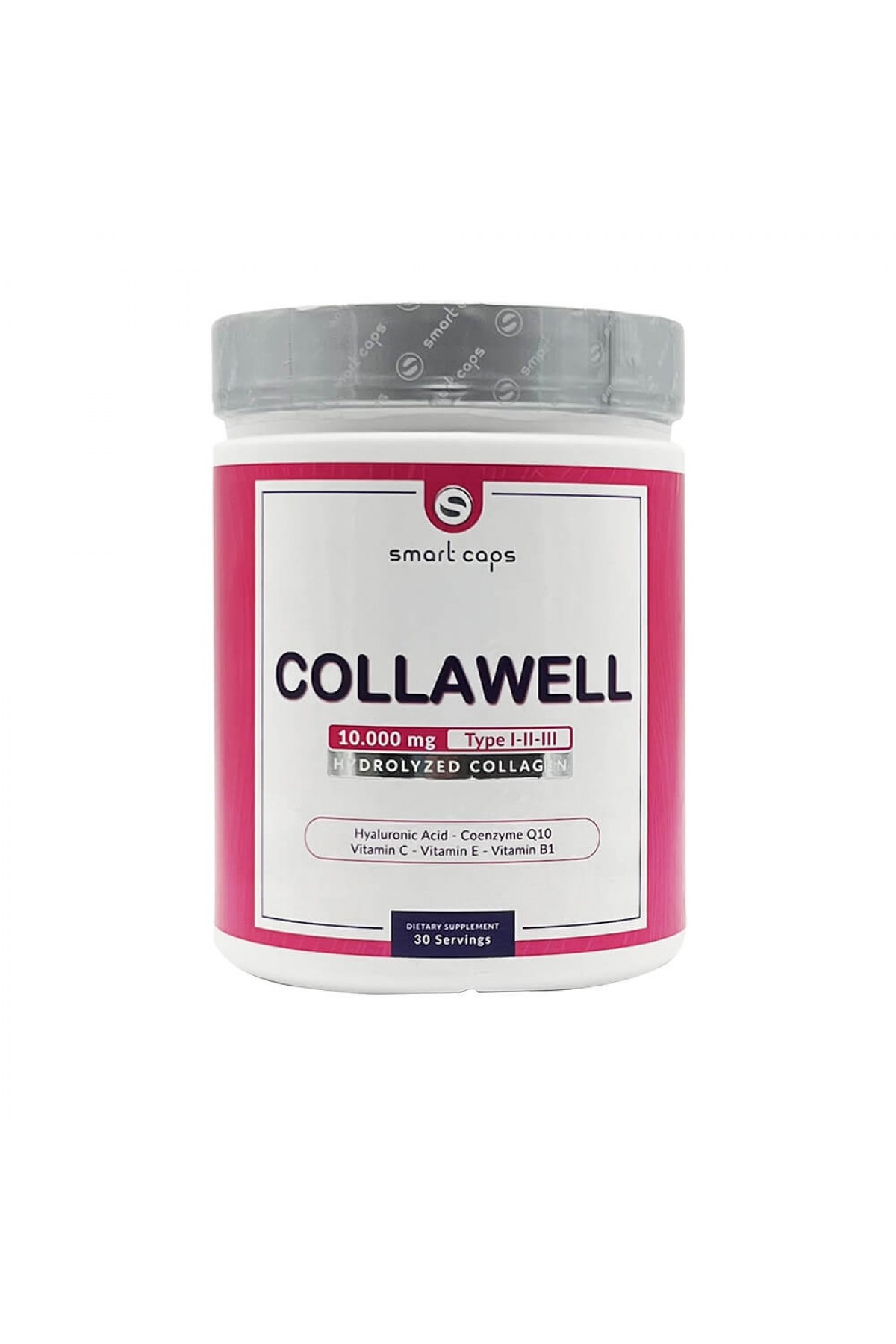 Smart Caps CollaWell Hidrolize Kolajen (Type I,II,III) 360 gr