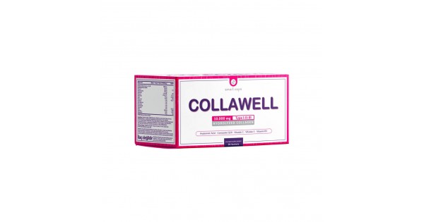 Smart Caps CollaWell Hidrolize Kolajen (Type I,II,III) 30 Saşe